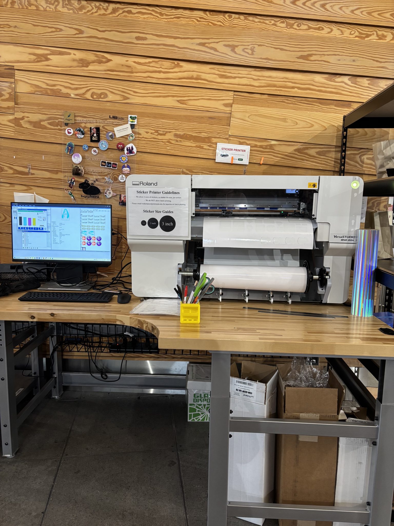 New equipment in Adobe Studio and Makerspace – Clemson Libraries